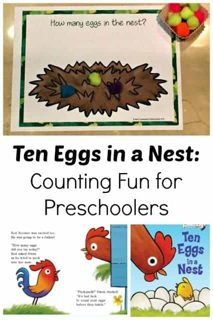 Ten Eggs in a Nest Counting Fun for Preschoolers - Weird, Unsocialized ...