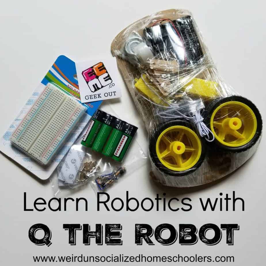Learn Robotics with Q the Robot - Weird, Unsocialized Homeschoolers