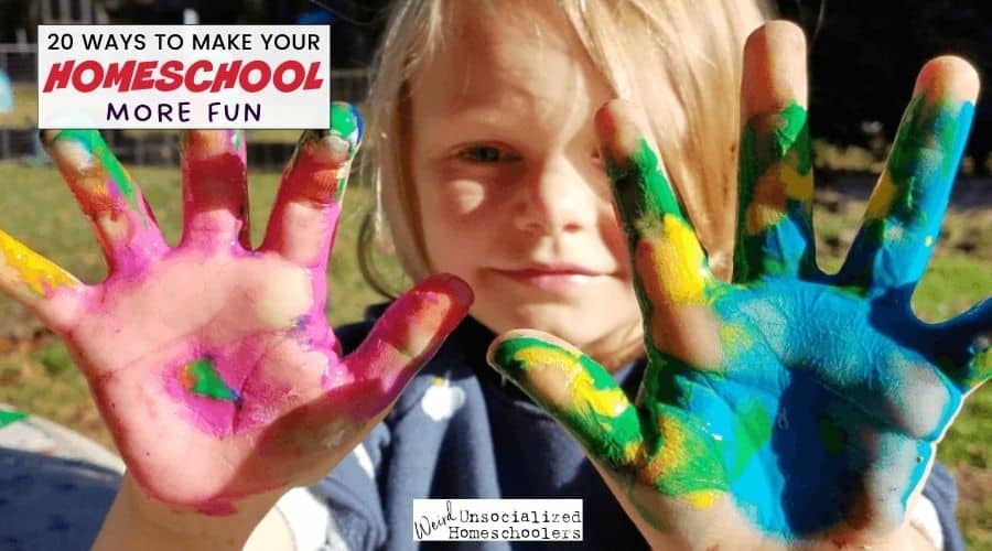 20 Ways to Make Your Homeschool More Fun This Year